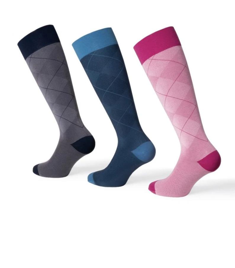 Jobst Casual Pattern Knee high Compression Socks