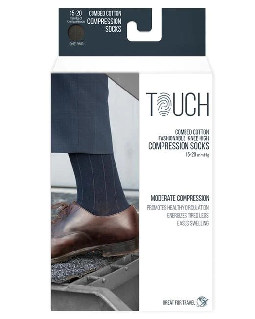 ReliefWear Touch Patterned Compression Socks For Fashionable Look