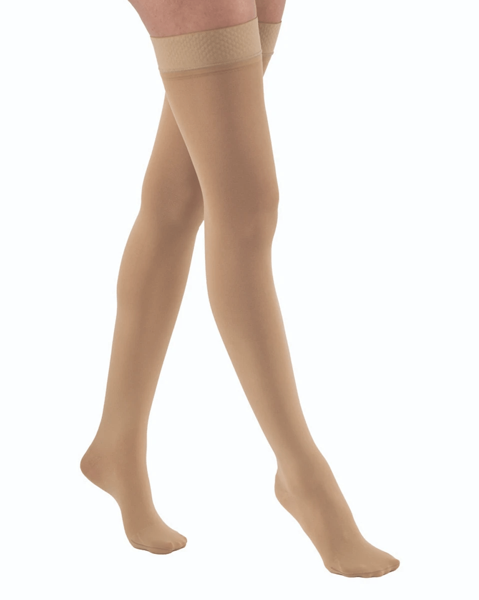 Jobst Relief Thigh Highs Closed Toe Garter Style 20-30 mmHg